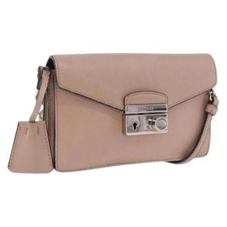 Prada Pre-owned Vintage Saffiano Crossbody Bag - - Pre-owned - Damen - Rosa - ONE SIZE
