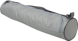 Hemobllo Homoyoyo Yogamatten Tasche mit Schultergurt Gro&szlig;e Aufbewahrungstasche aus Oxford Stoff Fitness Organizer f&uuml;r Yogamatten und Zubeh&ouml;r Graue Yogatasche f