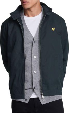 Lyle & Scott Herren Blouson Jacke | British Classic | Harrington mit Tartan Innenfutter