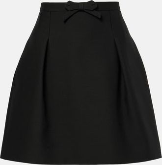 Valentino Minirock aus Crepe Couture