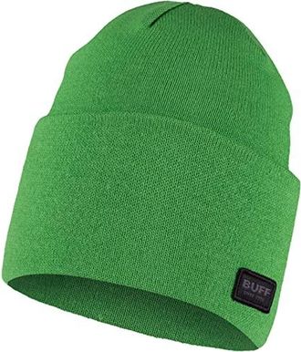 Buff Knitted Hat Niels Menthe, vert, Taille unique