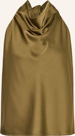 Gestuz Neckholder-Top Gzcerina Aus Satin gruen