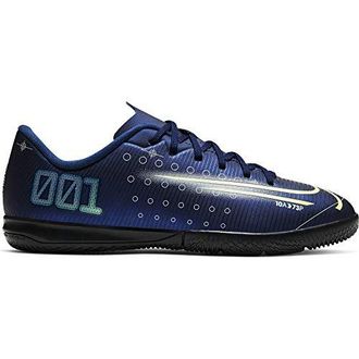 Nike Nike CJ1175 garçon Chaussures de Football, Bleu (Blue Void/Metallic Silver-White 100), 37.5 EU