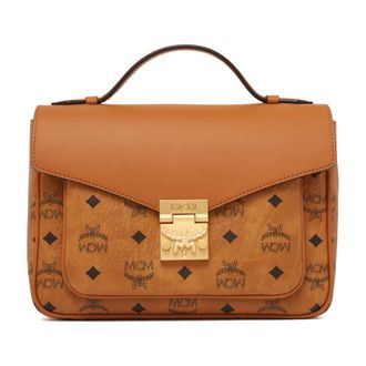 MCM Mcm, Femme, Sacs, Brun, Taille: ONE Size Tracy Small Handbag