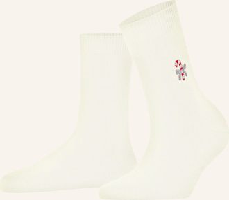 Falke Socken Cosy Wool Candy Cane weiss