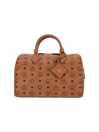 MCM Boston Ella Medium Travel Bag