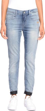 Gang Damen Amelie-Blueblack Denim Boyfriend Jeans, Blau (Medium Power 7378), W27