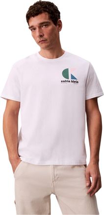 Calvin Klein T-Shirt f&uuml;r Herren, Jersey (Brillantes Wei&szlig;)