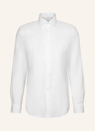 Seidensticker Seidensticker Leinenhemd Slim Fit weiss