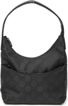 Gucci Crossbody Bags - Front Pocket Zip Hobo - Gr. unisize - in Schwarz - f&uuml;r Damen