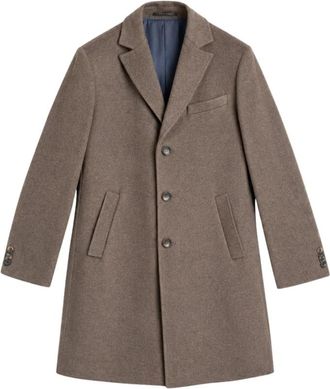 Sand Copenhagen Sultan Relax Coat - - Coats - Herren - Braun - 3XL
