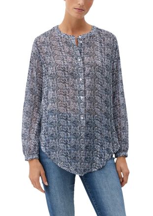 s.Oliver Damen Blusen, Wei&szlig;, 40 EU