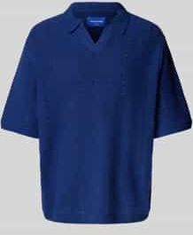 Jack & Jones Relaxed Fit Poloshirt mit Lochmuster Modell PAROS
