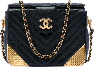 Chanel Pre-owned Sac bandouli&egrave;re matelass&eacute; - Femme - Pre-owned - Noir - Taille: ONE Size