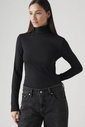 Levi's Dreamy Rollkragen-Top - Damen - Schwarz / Schwarz