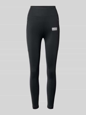 Emporio Armani Leggings mit Logo und elastischem Bund