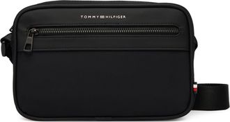 Tommy Hilfiger Umh&auml;ngetasche Tommy Hilfiger Th Repreve Ew Reporter AM0AM14152 Schwarz
