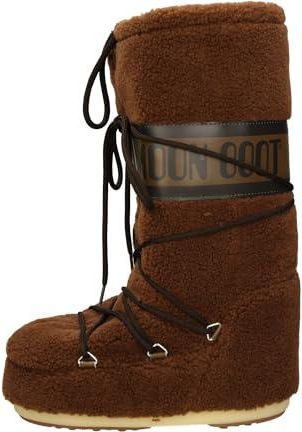 Moon Boot Botte Boot Icon en Brun Teddy