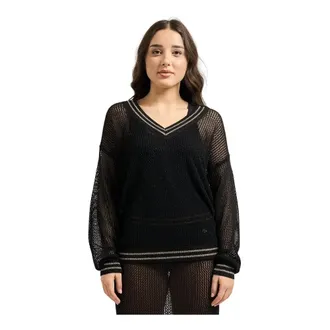Ga&euml;lle Paris Damen, Strickwaren, Schwarzk, SGr&ouml;&szlig;e