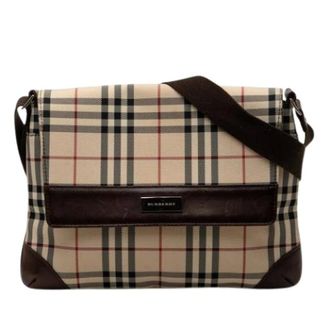 Burberry Sac bandouli&egrave;re Vintage House Check Pre-owned - Femme - Pre-owned - Beige - Taille: ONE Size