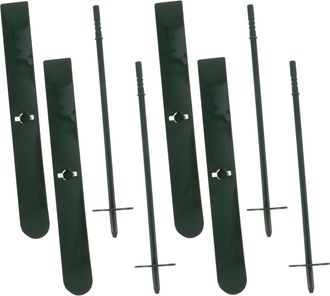 Cabilock 8 Sätze Weihnachtlicher Tisch Schlitten Deko Stabile Miniatur mit Feiner Verarbeitung Festliche Grüne Weihnachtsdekoration für Party Wohnzimmer Küche 