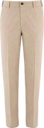 Eleventy Homme, Pantalons, Beige, Taille: L Slim-fit Pantalons