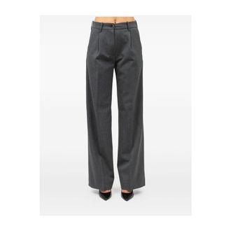 Nine In The Morning Femme, Pantalons, Gris, Taille: W26 Pantalon Large Pliss&eacute;
