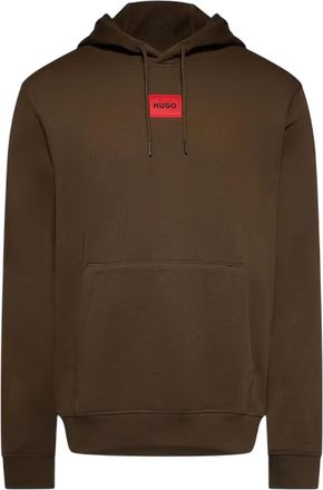 HUGO BOSS Hugo - Daratschi Kapuzenpullover f&uuml;r Herren, Regul&auml;r (Braun)