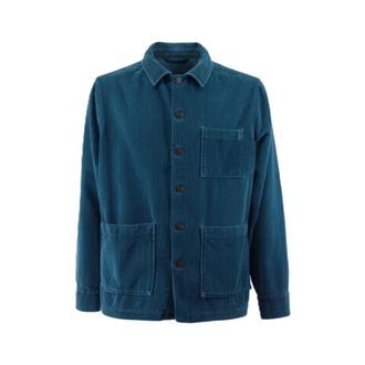 Xacus L&auml;ssige Utility-Jacke - - Jackets - Herren - Blau - XL