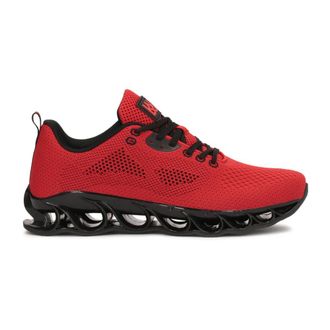 Kazar Atmungsaktive Rote Sneakers Leicht Bequem Stilvoll - - Shoes - Herren - Rot - 43 EU