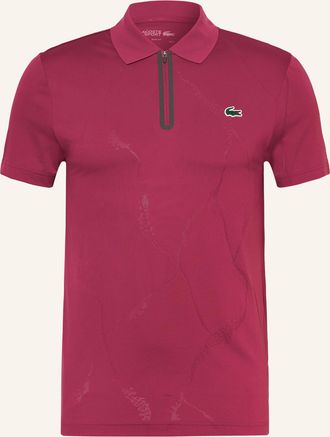 Lacoste Funktions-Poloshirt Slim Fit pink