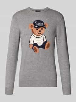 Guess Strickpullover aus Viskose-Mix Modell NAVIN