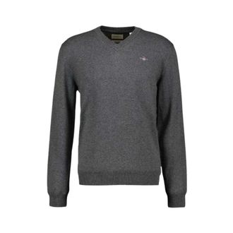 GANT Homme, Pulls, Gris, Taille: XL V-neck Tricots