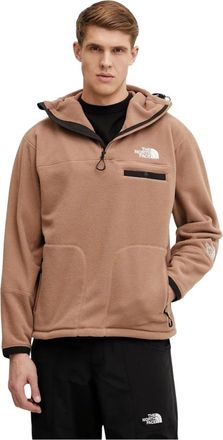 The North Face NSE Fleece Anorak Jacket - Homme - Sport - Brun - Taille: XS