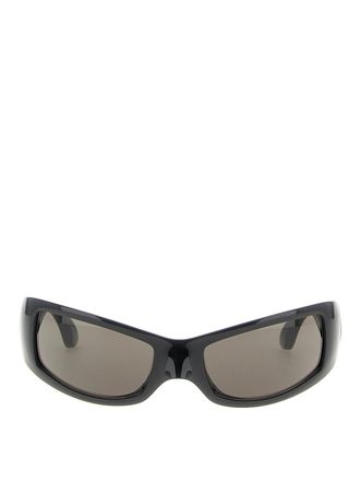 Balenciaga Lunettes De Soleil - Noir