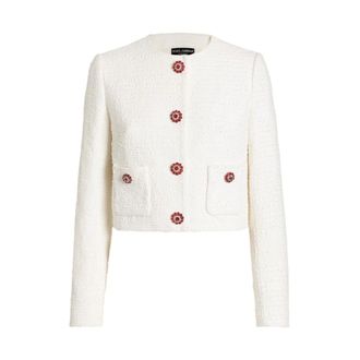 Dolce & Gabbana Damen, Jacken, Wei&szlig;, MGr&ouml;&szlig;e