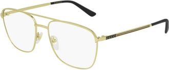 Gucci Stilvolle Brillenfassung Gg0833O - - Accessories - unisex - Gelb - 55 MM