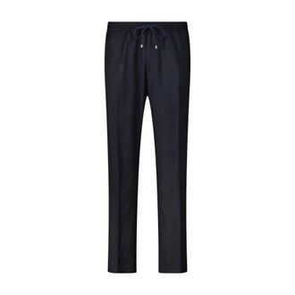 BRIGLIA 1949 Elegante Woll-Tennishose - - Trousers - Herren - Blau - S