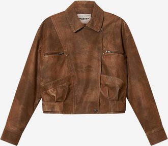Isabel Marant Veste Belma - Femme - Marron - Taille34 - Marant &Eacute;toile