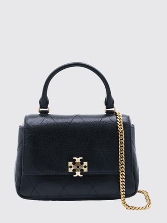 Tory Burch Mini sac Charlie en cuir matelass&eacute; avec bandouli&egrave;re cha&icirc;ne