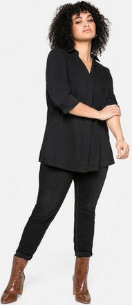 Sheego Klassische Bluse Hemdbluse