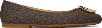 Michael Kors Ballerinas MICHAEL Michael Kors Milan Flex Ballet 40F5MLFP1B Braun
