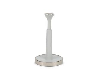 Joseph Joseph Push and Tear Porte Essuie Tout Sopalin sur Pied, D&eacute;tache de Papier Facile (Hauteur maximale du Rouleau de Cuisine de 24 cm)