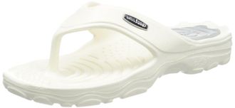 CHUNG SHI Unisex Zori Zehentrenner, Weiss/Grau, 46/47 EU (XXXL)