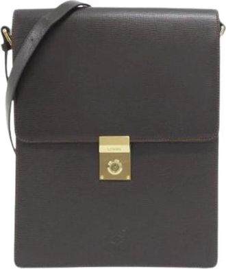 Loewe Sac bandouli&egrave;re Pre-owned - Femme - Pre-owned - Brun - Taille: ONE Size