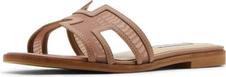 Steve Madden Damen Hadyn Schiebe-Sandalen, Mokka Mesh, 37 EU