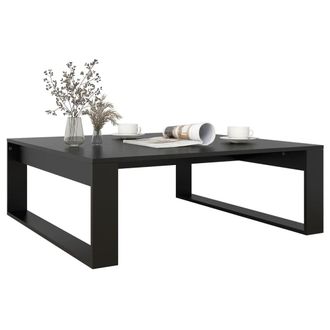Generic Couchtisch, Rechteckiger Mitteltisch mit Offenem Rahmenbein-Design, Wohnzimmer-Sofa-Seitenschreibtisch-Organizer f&uuml;r Getr&auml;nke, B&uuml;cher und Wohnaccessoi