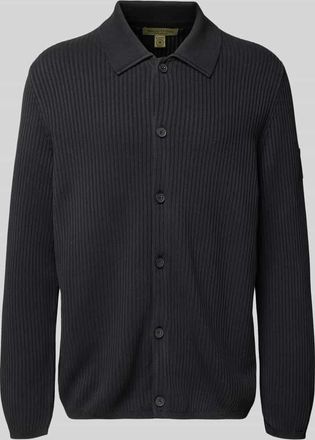 Marc O'Polo Regular Fit Strickjacke aus reiner Baumwolle - Marc OPolo × DFB Travel Collection