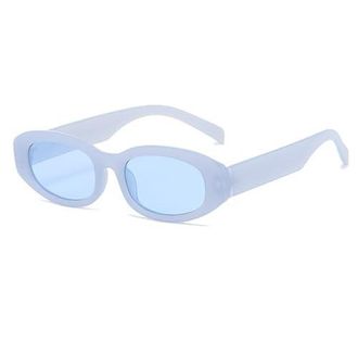 Generic Lunettes De Soleil &Agrave; Petite Monture For Femmes Et Hommes, Id&eacute;ales For Les D&eacute;placements En Ext&eacute;rieur Vacances(Blue)