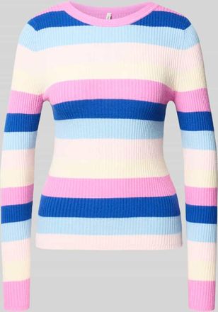 Only Regular Fit Pullover aus Viskose-Mix Modell IBI